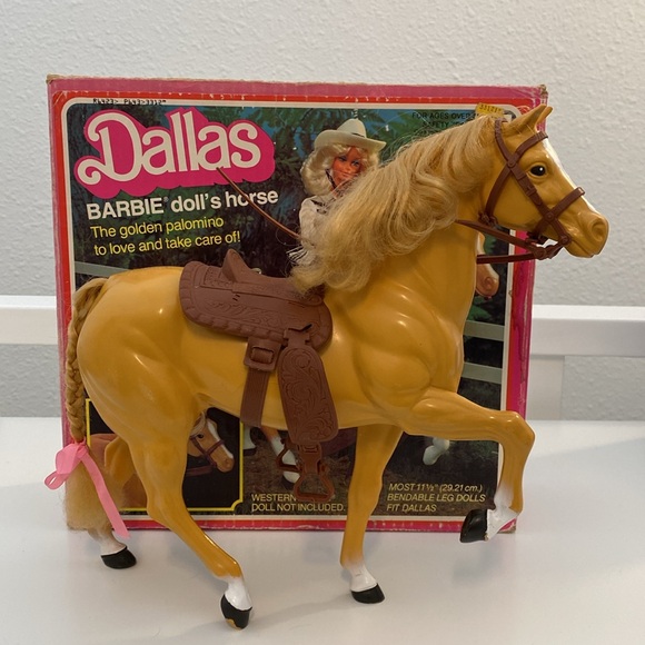 Barbie | Toys | 98 Dallas Barbies Golden Palomino | Poshmark